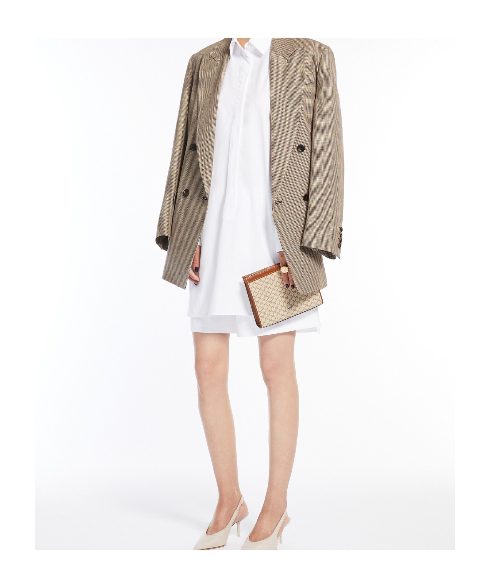 MAX MARA Max Mara Logo Plaque Zip-Up Wallet